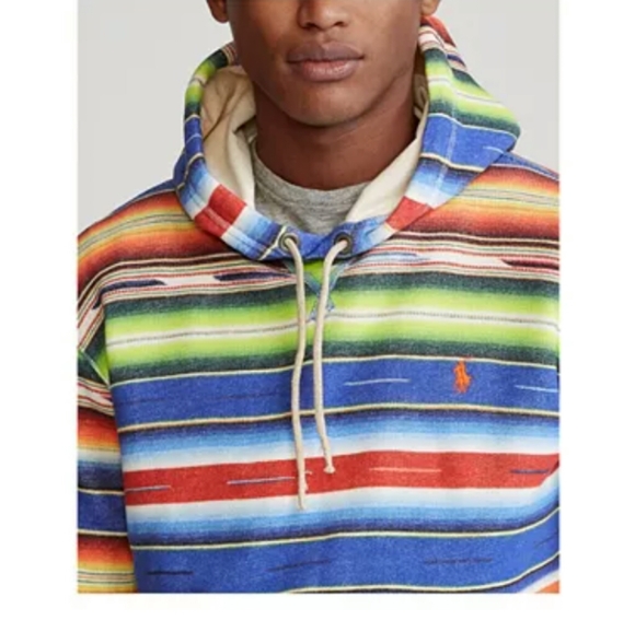 Polo Ralph Lauren | Sweaters | Polo Serapeprint Fleece Hoodie | Poshmark